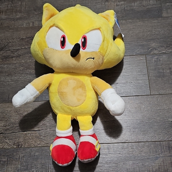 Sonic The Hedgehog | Toys | Sonic The Hedgehog Super Sonic Hug Me 6in ...
